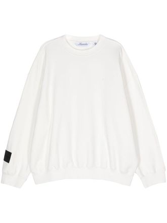 Lanvin sweat en coton à logo imprimé - Blanc