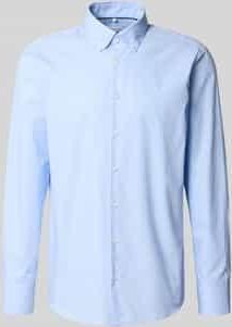 Christian Berg Regular Fit Business-Hemd mit Button-Down-Kragen