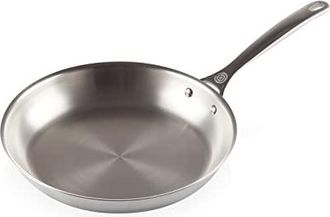 LE CREUSET Pfanne aus 3-ply PLUS Edelstahl, 30 cm, 96600230001600