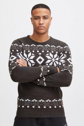 Solid Strickpullover SDNorwig Strickpullover im Norweger-Look