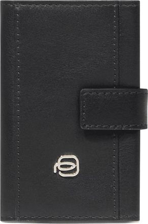 Piquadro Homme, Accessoires, Noir, Taille: ONE Size Metal Pop-up Card Holder