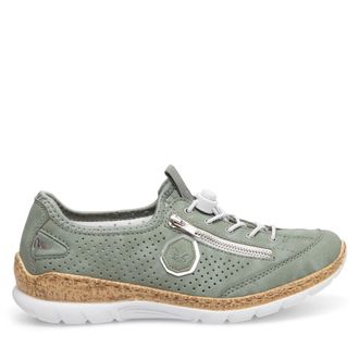 Rieker Sneakers Rieker N42V1-52 Gr&uuml;n
