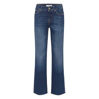 Cambio Femme, Jeans, Bleu, Taille: 40 FR Francesca Blue Jeans
