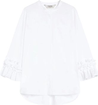 Max Mara Damen, Blusen & Hemden, Wei&szlig;, XSGr&ouml;&szlig;e
