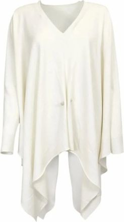 Fabiana Filippi Femme, Pulls, Beige, Taille: 38 FR V-neck Tricots