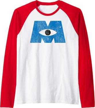 Disney Pixar Monsters Inc. Augenlogo Raglan