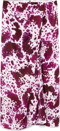 Dries Van Noten Femme, Jupes, Multicolore, Taille: 42 FR Midi Skirt