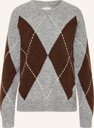 Part Two Pullover Sorayaspw Mit Alpaka grau