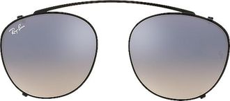 Ray-Ban Rb6355 Clip-on Schwarz Fassung Silber Glas 47-20