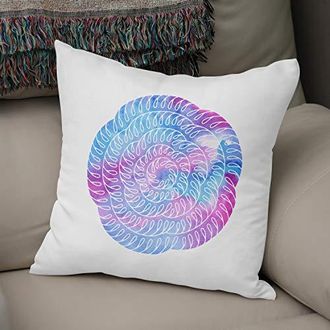 Bonamaison Le Jardin du Lin Kissen Zierkissenbezug Kissenbezug, Weich Bequem, Für Zuhause Autos Büro Sofa Wohnzimmer Couch Schlafzimmer Dekor, 43x43 Cm - Entworf