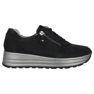 Waldläufer Femme, Chaussures, Noir, Taille: 39 1/2 EU Baskets femme large - Noir