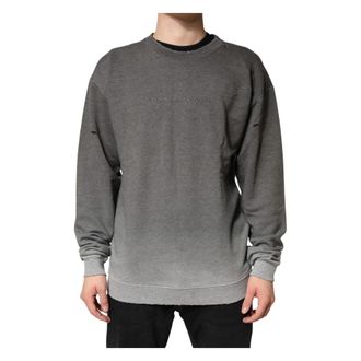 Dolce & Gabbana Sweatshirt mit Rundhalsausschnitt - - Sweatshirts & Hoodies - Herren - Grau - M