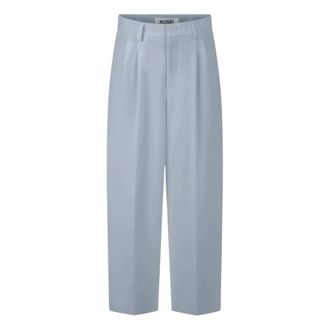 Rossi Noa Crop Fluid Cade Hose - - Trousers - Damen - Blau - L