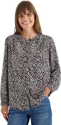 Cecil 3412320 Chemisier à Motifs, Rouge Eggplant, XL Femmes