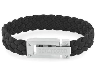 Tommy Hilfiger Jewelry Bracelet en cuir pour Homme Noir - 2790517