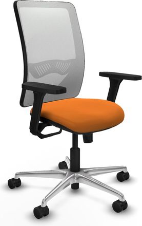 Piqueras y Crespo Home Office Stuhl Zulema mit 3D-Armlehnen, h&ouml;henverstellbare Lendenwirbelst&uuml;tze, ausgestattet mit 3 Positionen und Schneideschaum, mit Rollen von 65 m