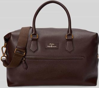 Polo Ralph Lauren Weekender aus Rindsleder mit Schulterriemen