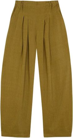 Cortana Femme, Pantalons, Vert, Taille: 38 FR Elena Pleated Pantalons