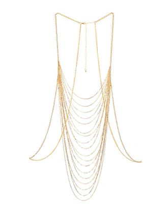 8 by YOOX CHAINS BODY JEWEL TOP