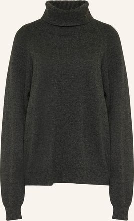 Gestuz Strickpullover Manzigz grau