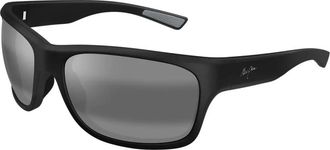 Maui Jim Polarisierte Sonnenbrille Matt Schwarz Graue Gl&auml;ser - - Accessories - unisex - Schwarzk - 63 MM