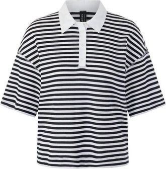 Marc Cain Damen Poloshirt aus Baumwolle