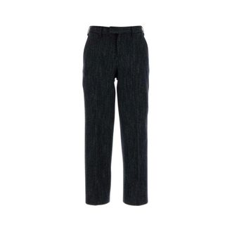 Pantaloni Torino Femme, Pantalons, Bleu, Taille: 44 FR Straight Leg Pantalons