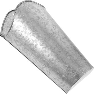 Holibanna Rustikaler Wand Blumeneimer aus Eisen H&auml;ngendes Pflanzgef&auml;&szlig; f&uuml;r Blumenarrangements Vielseitiger Metall Blumentopf zur Wanddekoration