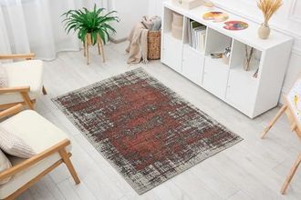 Andiamo Webteppich moderner stilvoller Kurzflor Teppich robust und pflegeleicht aus 100% Polypropylen geeignet für Fußbodenheizung und Saugroboter 160 x 230 c