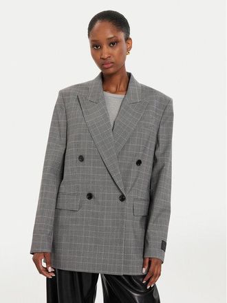 HUGO BOSS Sakko Juseka 50523277 Grau Relaxed Fit