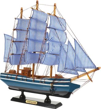 Valiclud Handgefertigtes Holz Segelboot Modell Retro-Stil Holzboot Dekoration Leichtes Sailboat Ornament Für Schreibtisch Büro Wohnzimmer