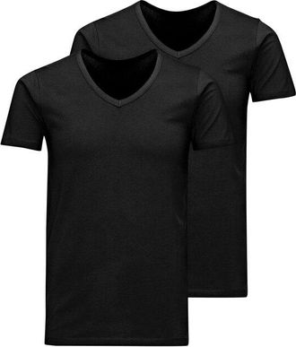 Jack & Jones Jack & Jones T-Shirt-Set Basic 12133914 Schwarz Slim Fit