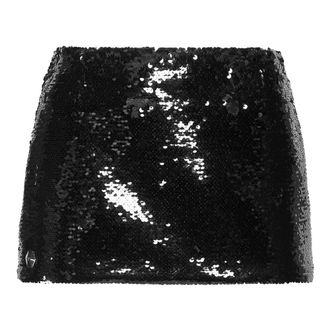 Philipp Plein Femme, Jupes, Noir, Taille: 40 FR Mini-jupe