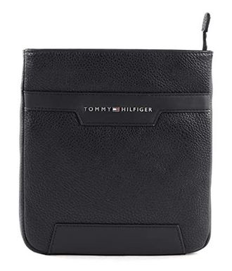 Tommy Hilfiger Homme Th Downtown Sac de Sport Crossovers, Schwarz, M EU