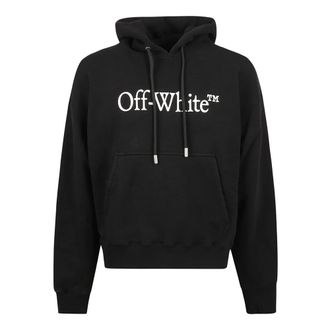 Off-white Homme, Sweatshirts et sweats &agrave; capuche, Noir, Taille: S Grand Sweat &agrave; Capuche de Skate Bookish