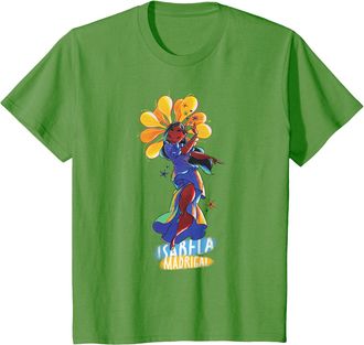 Disney Encanto Isabela Madrigal Colorful Vibes Flower Dance T-Shirt