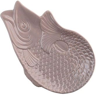 Giftcompany Monsieur Carafon Fisch Dekoteller Sandstone 25,3x16cm
