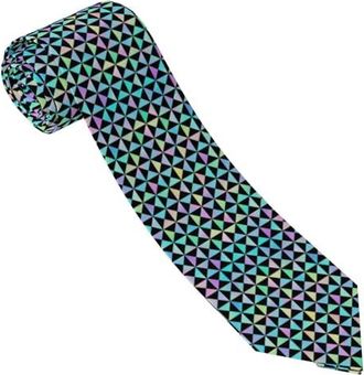 Generic Cravates Homme Motif &Agrave; Grille En Losange Classique Cravates &Eacute;l&eacute;gant Cravate DAffaires Pour F&ecirc;te L&Eacute;cole Remise De Dipl&ocirc;me