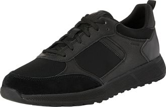 Geox Herren U MOLVENO A Sneaker, Black, 44 EU