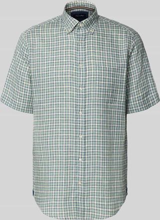 Christian Berg Regular Fit Freizeithemd aus Leinen