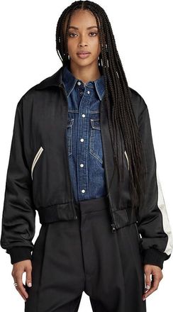 G-Star Damen Souvenir Bomber, Schwarz (dk black D23860-D414-6484), XL