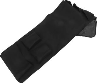 Aboofan Doppellagiger Kühlschrank Organizer Hängende Aufbewahrungstasche mit Mehrfachfächern Platzsparend Einfach Zugänglich Vielseitig Einsetzbar Schwarzer K