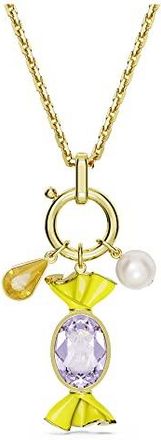 Swarovski Pendentif Dulcis, Bonbon, Multicolore, Placage de ton or