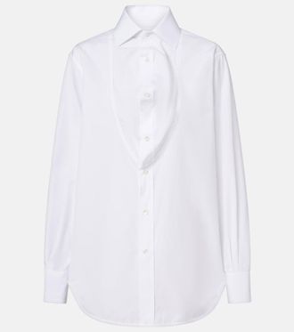 Maison Margiela Chemise en popeline de coton