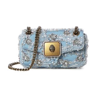 Kurt Geiger Femme, Sacs, Bleu, Taille: ONE Size Sac bandouli&egrave;re