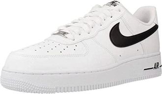 Nike Nike Air Force 107 Chaussures de Basket-Ball pour Homme, Blanc/Noir, 44 EU