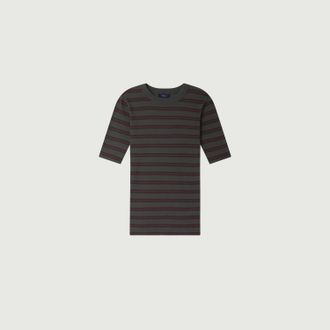SOEUR TEE-SHIRT GLORIA AUBERGINE/ANTHRACITE
