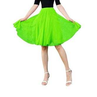 Generic Jupe Haute Genou Jupe Plissée De Qualité De Femme Tulle Femme Tutu Rose Adulte Costume Carnaval Deguisement Adulte Carnaval