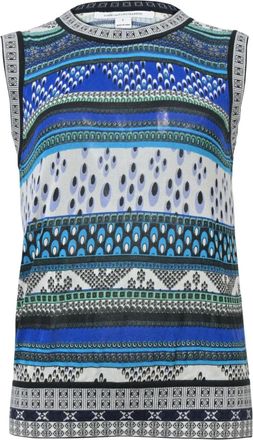 Diane Von F&uuml;rstenberg d&eacute;bardeur en maille - Bleu