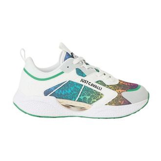 Just Cavalli Fantasy Sneakers Gr&uuml;n Gelb Schwarz Pink Orange - - Shoes - Damen - Mehrfarbig - 39 EU